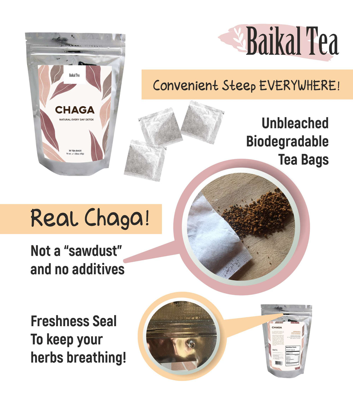 Baikal Tea: Organic Chaga & Herbal Tea From The Cleanest Siberian Lake